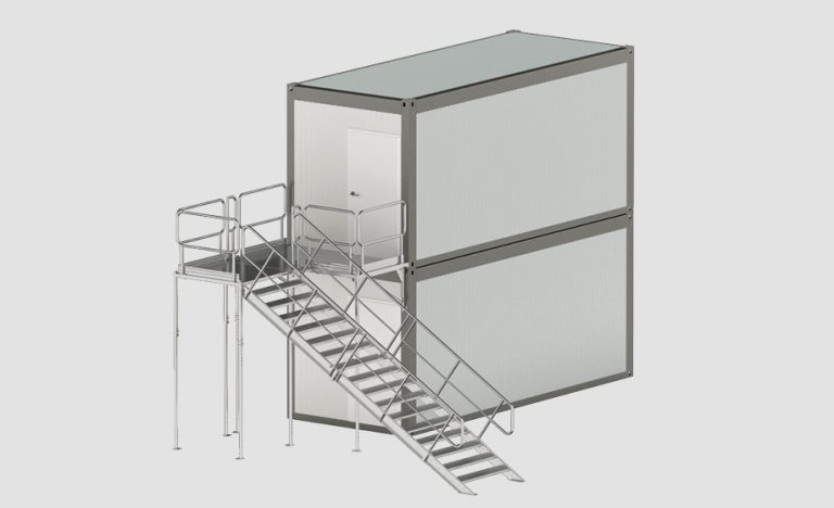 Container stairs - TLC EU Steel Equipment | Design & Production
