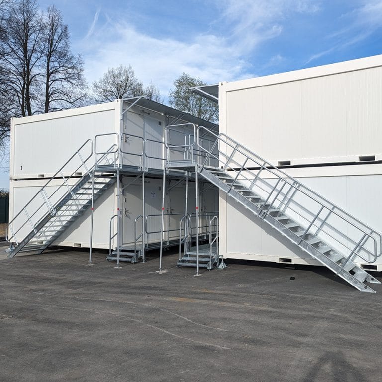 Steel container stairs and staircases 2kN - TLC EU Steel Equipment ...