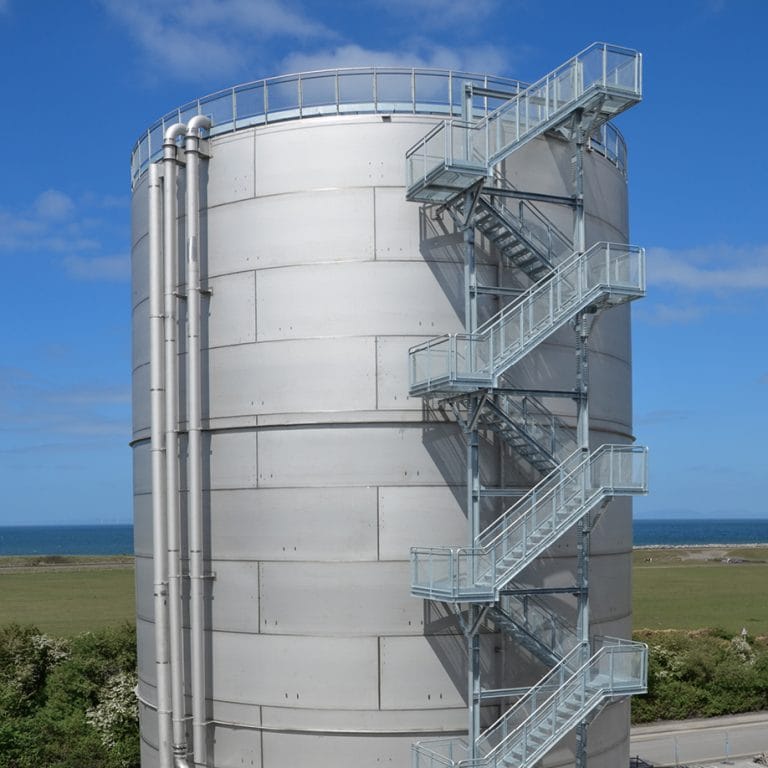 Staircases for tanks - TLC EU Steel Equipment | Design & Production