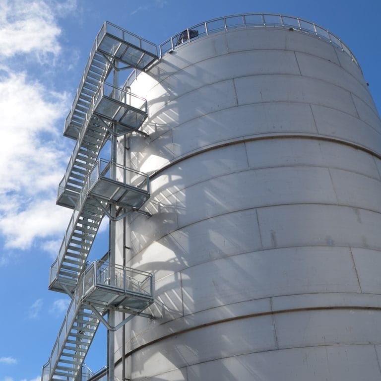 Staircases for tanks - TLC EU Steel Equipment | Design & Production