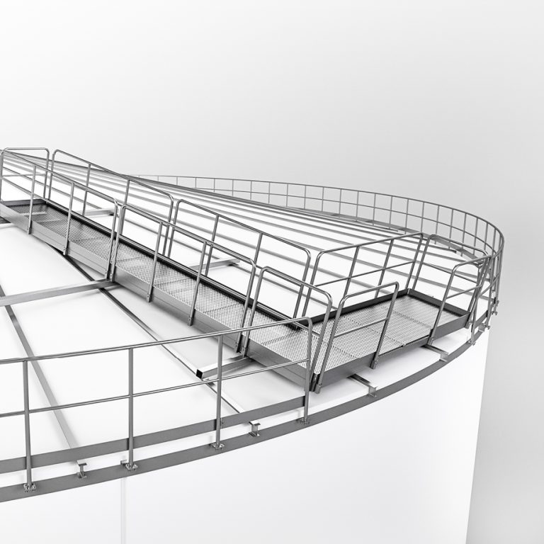 External access platforms for tanks - TLC EU Steel Equipment | Design ...