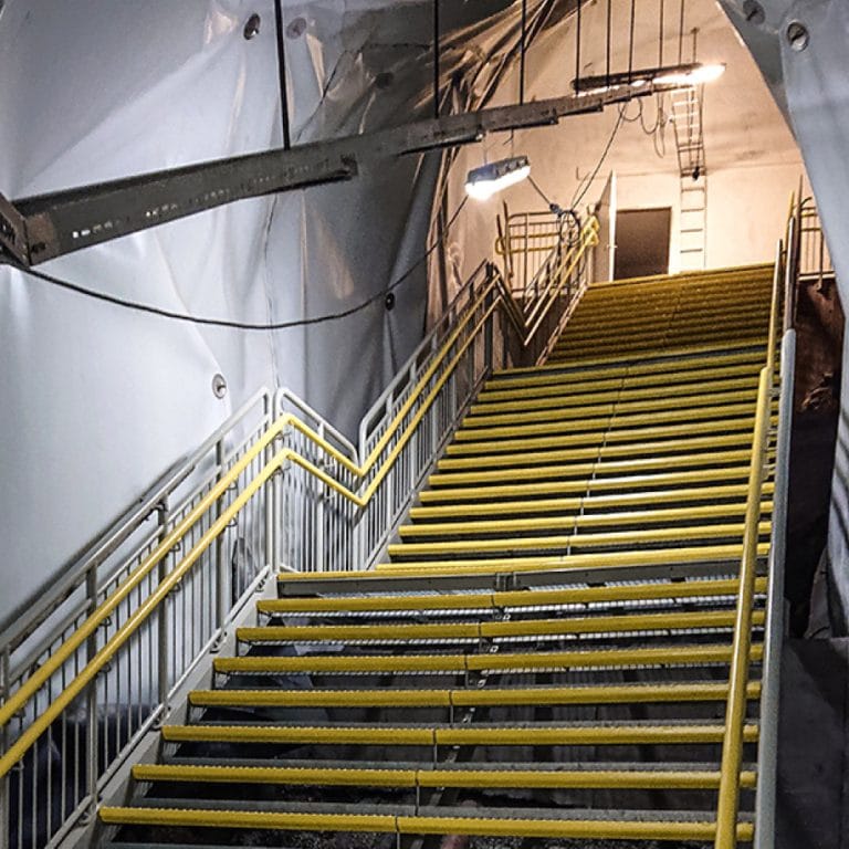Straight stairs - TLC EU Steel Equipment | Design & Production