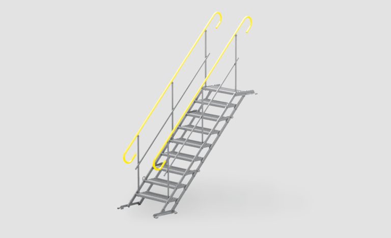 Temporary stairs and staircases - TLC EU Steel Equipment | Design ...