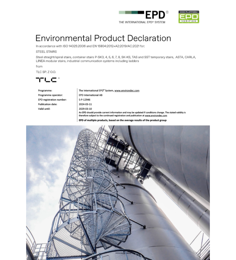 External access platforms for tanks - TLC EU Steel Equipment | Design ...